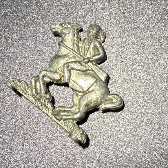 cracker jack | Toys | Vintage Extra Large Metal Cracker Jack Toy Native ...